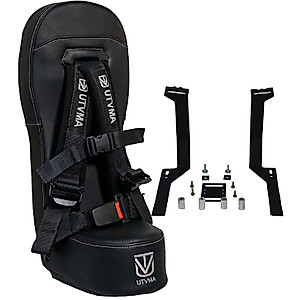 UTVMA Maverick X3/X3 MAX Bump Seat with 4-point Harness | Center Seat | Middle Seat | Kid Seat | Hump Seat