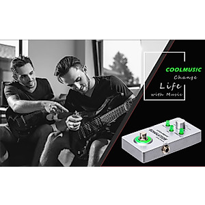 COOLMUSIC A-DE01 Echolation Digital Delay Pedal with 9 Effects…