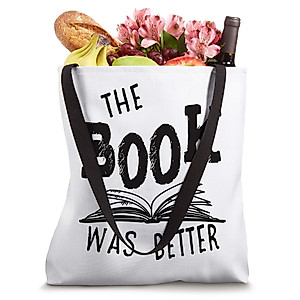 Librarian Library The Book Was Better Bibliophile Tote Bag