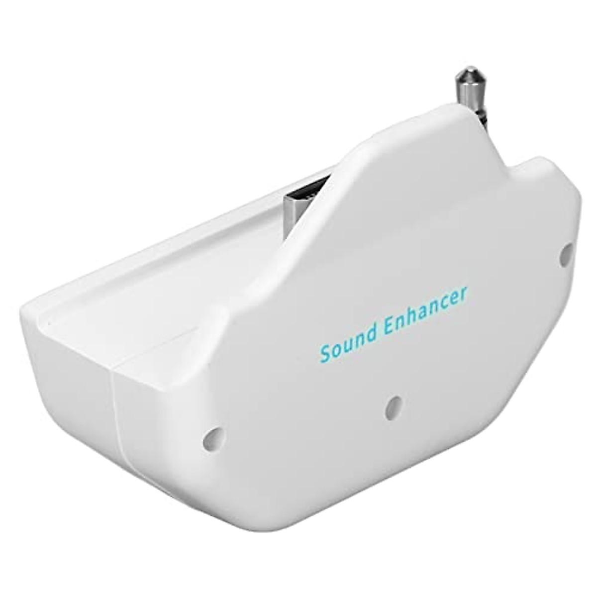 CUIFATI Sound Enhancer for Convenient Volume Up and Down Buttons The Voice Mode Greatly Attenuates Environmental Sounds Designed for Controllers(White)