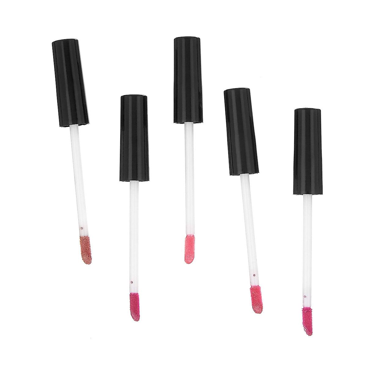 COLORCO Expressions by Almar LUXE NUDES Luxurious Lip Gloss Collection - Set of 5 Lip Glosses Metallic Finish