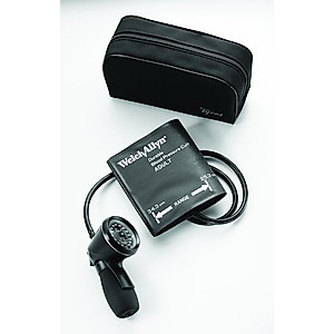 Welch Allyn 5098-27 Gauge and FlexiPort One Piece Cuff and Nylon Zipper Case, Adult