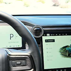 EveryAmp Phone Mount Dash Anchor with 17mm Magnet Mount for Rivian R1T & R1S 2022-2024 - Mount Cell Phones, Tablets, Microphones, Radar Detectors and More with No Screws or Adhesives - Patent Pending