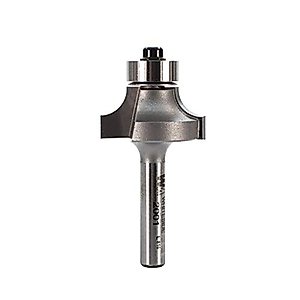 Whiteside Router Bits 2001 Round Over Bit with Ball Bearing
