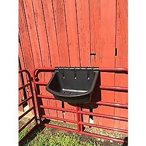 AGI Products 15 Gallon Hanging Gate Feeder (Black)