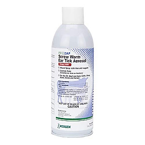Neogen 045446001006 Prozap Screw Worm Ear Tick Aerosol (w/dye) 12oz