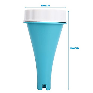 Mumusuki Digital Water Tester, Water Testing Meter 6 in 1 PH EC TDS ORP Temp Water Tester Pen Easy to Use Water Quality Tester for Swimming Pool
