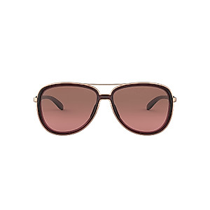 Oakley OO4129 Split Time Sunglasses+ Vision Group Accessories Bundle(Crystal Raspberry/G40 Black Gradient (412902)