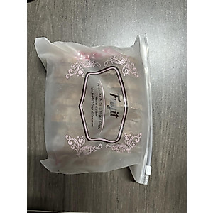 Fuyit Natural Wood Slices 30 Pcs 2.4-2.8 Inches Craft Wood Kit Unfinished Predrilled with Hole Wooden Circles Tree Slices for Arts and Crafts Christmas Ornaments DIY Crafts