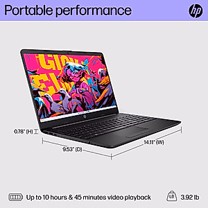 HP Newest 15.6" Ultral Light Laptop for Business, Intel Pentium Silver N5030(> N4020), 16GB RAM, 512GB PCIe SSD, Intel UHD Graphics 605, Webcam, Bluetooth, HDMI, USB-C, Fast Charge, Windows 11/OLY