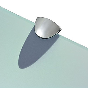 YITHOPI Floating Shelf Glass 35.4"x7.9" 0.3" Can Withstand 33 lbs.for Bedroom, Bathroom, Living Room, Kitchen, Laundry Room Storage .(Fast delivery)