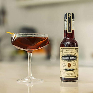 Scrappy's Bitters - Aromatic, 5 oz - Organic Ingredients, Finest Herbs & Zests, No Extracts, Artificial Flavors, Chemicals or Dyes. Made in the USA!