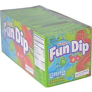 Wonka Fun Dip, Assorted Flavor Party Pack, 0.43 Ounce Packets (48 Count)