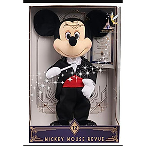 Just Play Disney Treasures From the Vault, Limited Edition Mickey Mouse Revue Plushie, Officially Licensed Kids Toys for Ages 3 Up, Amazon Exclusive