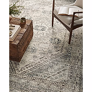 Loloi Magnolia Home by Joanna Gaines x Sinclair Natural/Sage 7'-6" x 9'-6" Area Rug