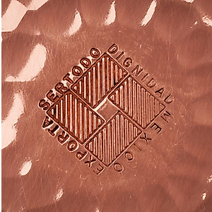 Sertodo Copper Moscow Mule Mug | Single, 18 oz Capacity | Stainless Steel Handle | 100% Pure Copper, Heavy Gauge, Hand Hammered