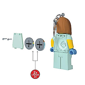 LEGO Nurse Keychain Light and Silicone Bag Tag Bundle