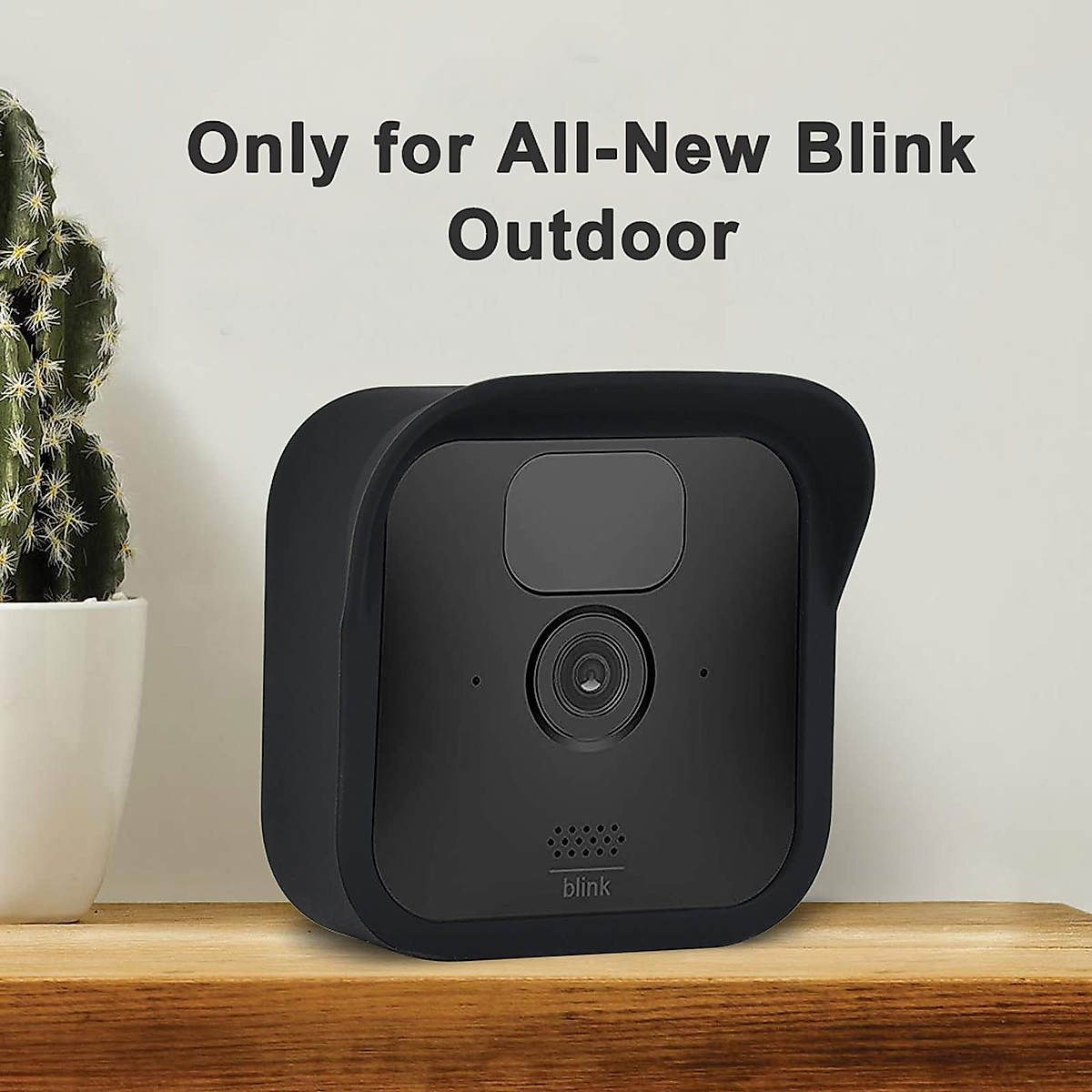 Pickle Power Silicone Skin Cover for All-NEW Blink (3rd Gen), 3 Pack Weatherproof Protective Case Cover for Blink Outdoor Indoor Home Security Camera (Black)