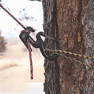 Nite Ize Figure 9 Carabiner Large Rope Tightener Aluminum Tie Down Tool (3-Pack)