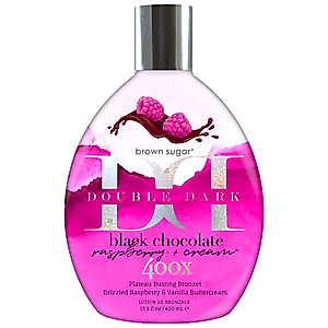 Brown Sugar Black Chocolate Raspberry Cream 400X Plateau Busting Bronzer Max Silicones 13.5oz