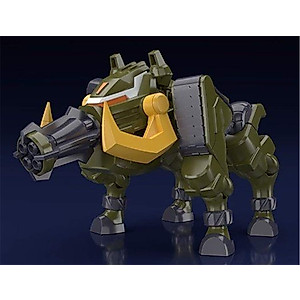 Bandai Shokugan Super Mini PLA Gear Fighter Dendoh Full Armor Dendoh Option Parts & Gatling Boar & Dragon Flare Set