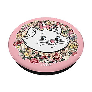 Disney Aristocats Marie Floral Portrait PopSockets Swappable PopGrip