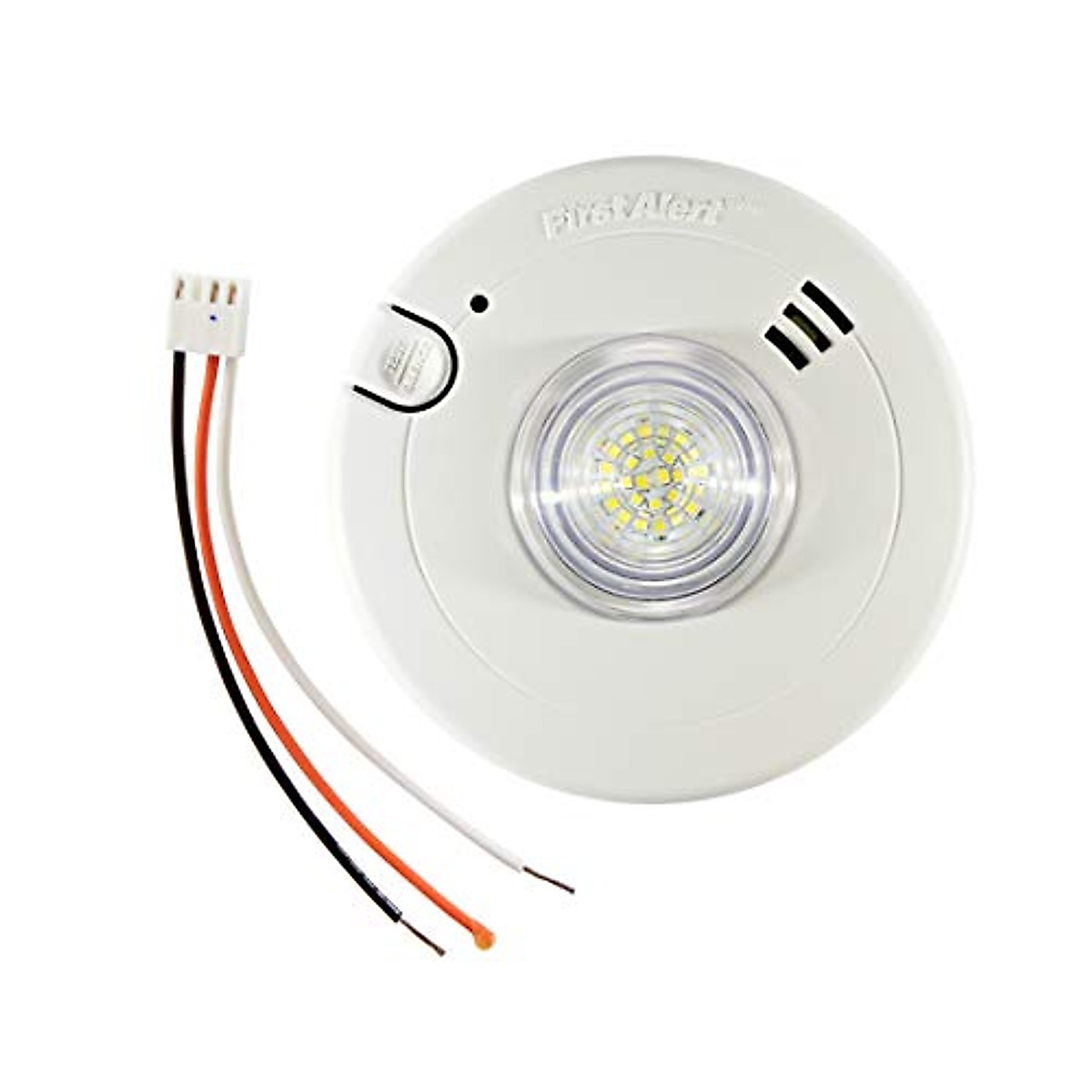 First Alert BRK 7020BSL Hardwired Hearing Impaired Smoke Detector with LED Strobe Light , white