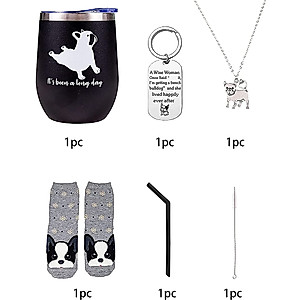 EBE EmmasbyEmma French Bulldog Gifts for Women, Frenchie Lovers Gifts for Women, French Bulldog Yoga, Frenchie Gifts for Women, French Bulldog Lover Gifts, French Bulldog Tumbler