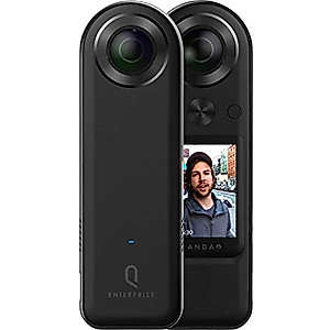 KanDao 8K Enterprise Live Streaming Camera, 1.5X Bigger Sensor Professional 360 Degree Live Streaming Camera, in-Camera 8K/4K 30MP 30FPS 360 Live Streaming Solution, 5G 8K 360 VR Live Camera