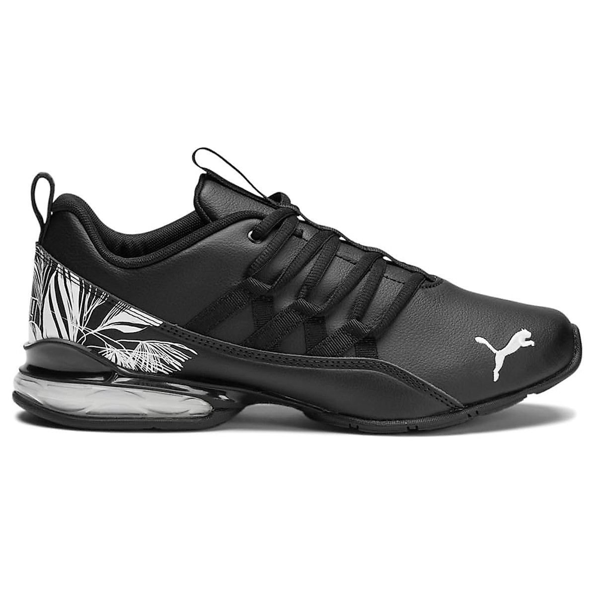 PUMA Womens Riaze Prowl Palm Running Sneakers Shoes - Black - Size 8.5 M