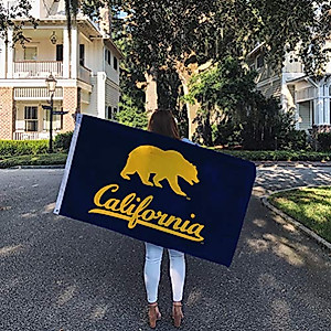 Desert Cactus University of California Berkeley Flag Golden Bears Cal UC Flags Banners 100% Polyester Indoor Outdoor 3x5 (Style 4)