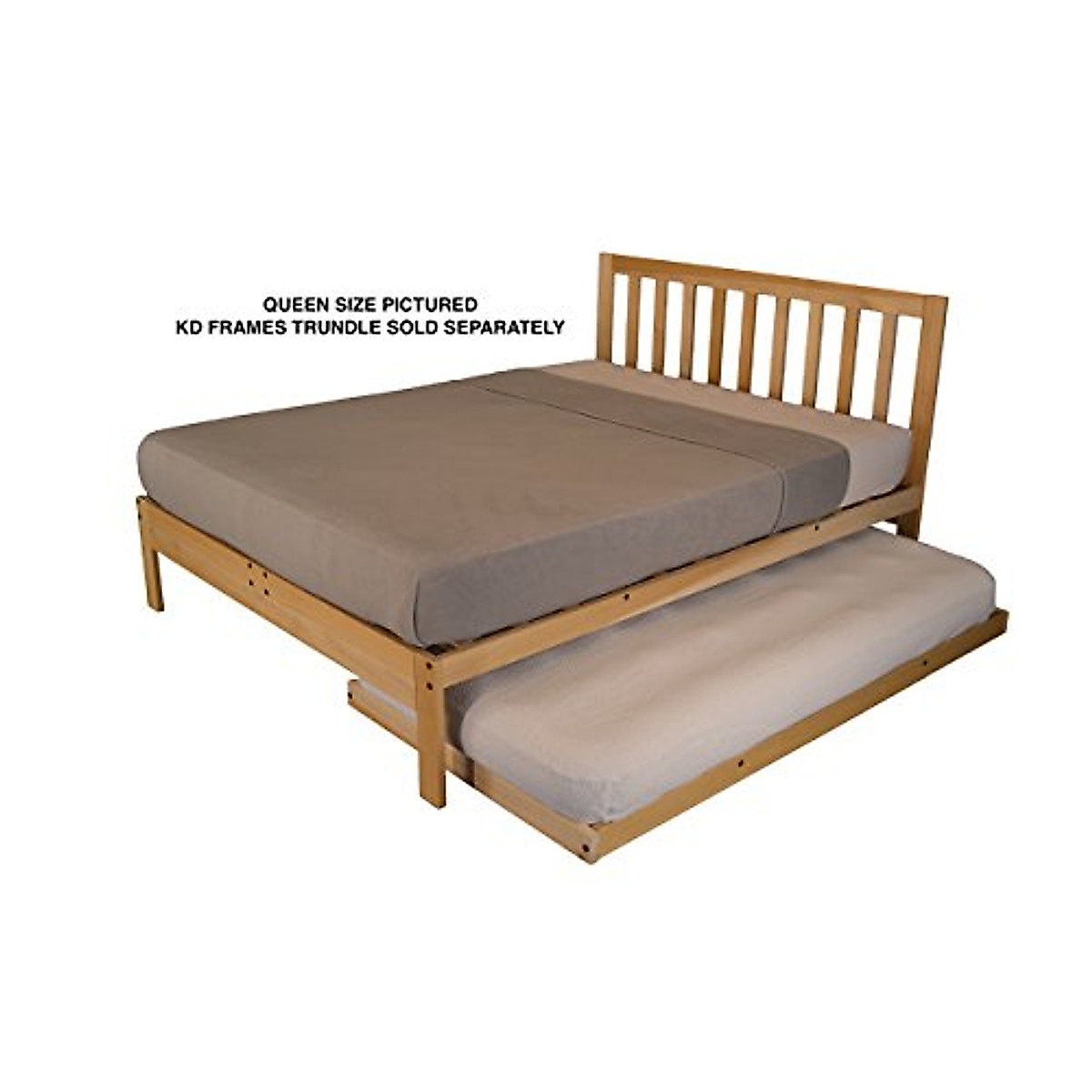 kd frames Charleston Platform Bed - Full