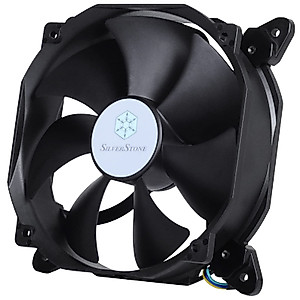 SilverStone Technology FHP141,140mm x 38mm Fan for CPU Cooler and Computer Cases Cooling FHP-141-x