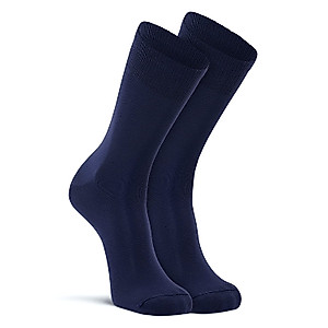 Fox River Standard Wick Dry Auras Ultra-Lightweight Liner Crew Socks, Dark Navy, Small
