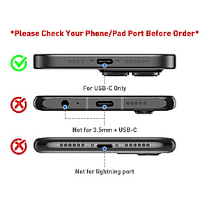 APETOO USB C Headphones for iPhone 16 15 Pro Plus iPad Pro,USB Type C Earphones HiFi Stereo USB C Wired Earbuds Microphone Volume Control for Galaxy S24 S23 S22 S21Pixel 9 8 7 7a 6 Pro 6a Turquoise