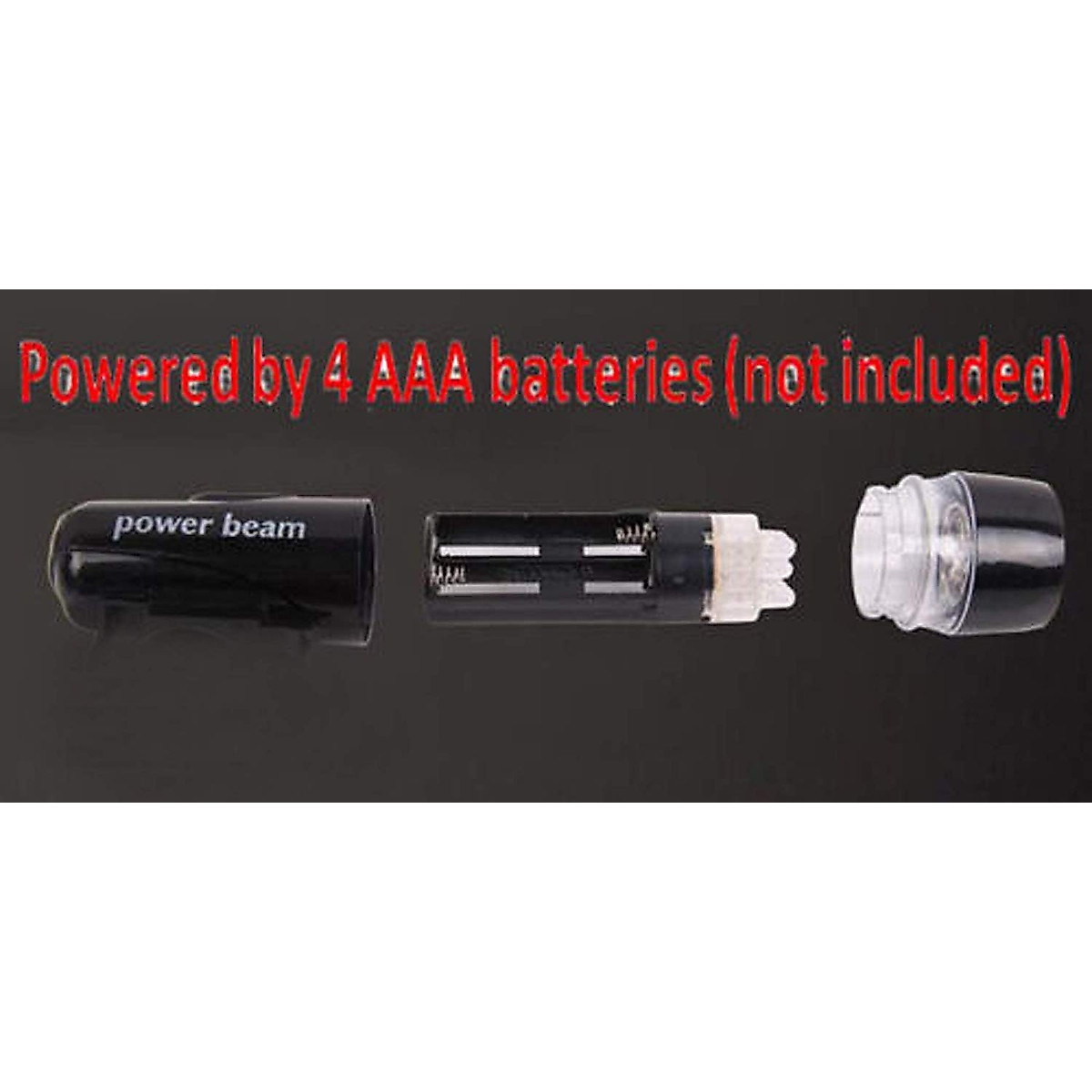 AUXPhome Universal - Adjustable, Portable Hand Walking Stick Fixed Mount LED Flashlights Torch Light for All Walking Stick Cane Balancing Mobility & Disability Aid Holder Strap Handle （No Cane）