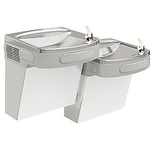 Elkay EZSTL8SC Wall Mount Bi-Level ADA Versatile Cooler, Non-Filtered, 8 GPH, Stainless