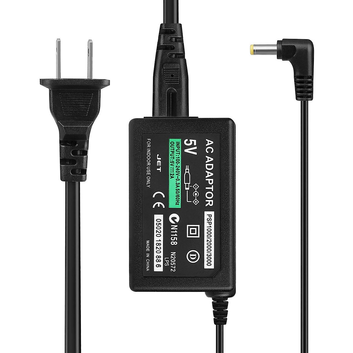 TraderPlus Wall Charger AC Power Adapter Cord for Sony PSP 1000 / PSP Slim & Lite 2000 / PSP 3000
