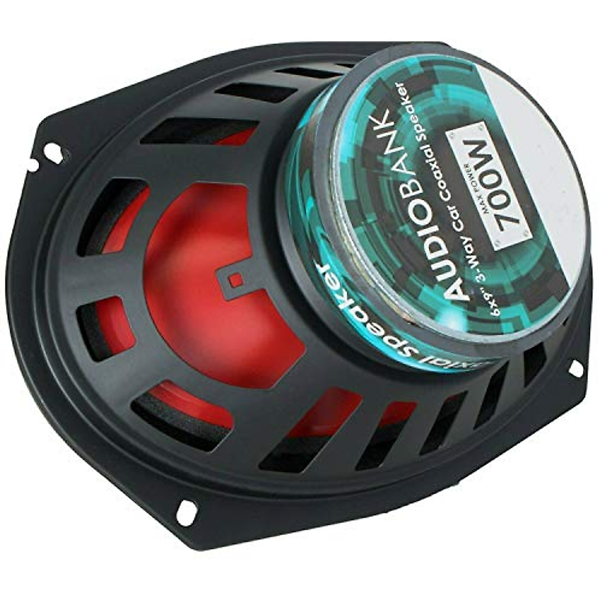 Audiobank 6x9 700W 3-Way + 6.5" 400W 4-Way Car Audio Stereo Coaxial Speakers
