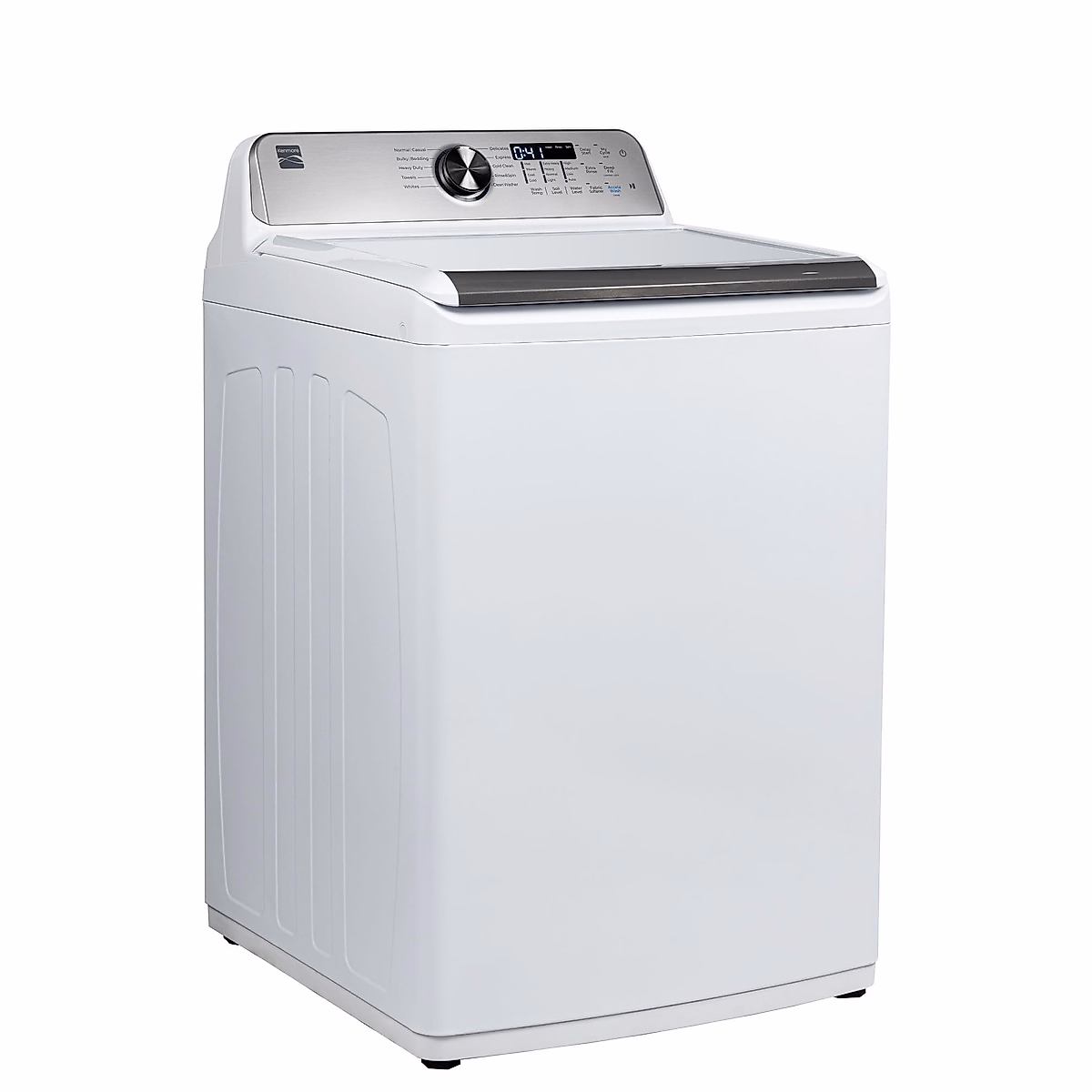 Kenmore 2629262 Top-Load Machine with Triple Action Impeller, Accela-Wash, Express Cycle, LCD Screen, 4.5 cu. ft. Total Capacity, White Washer