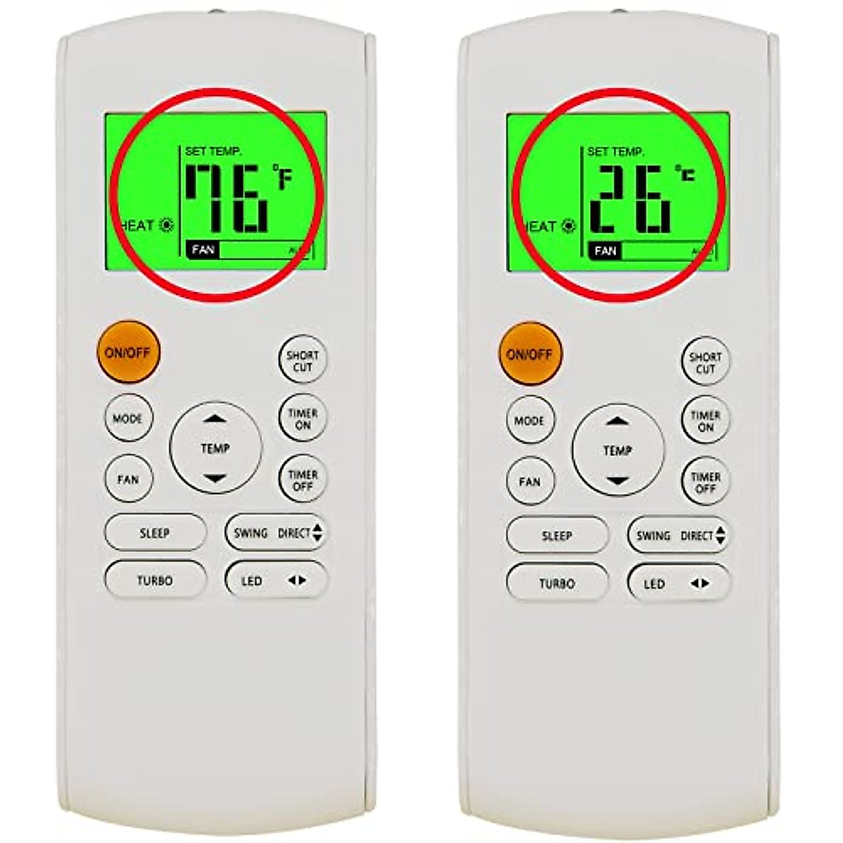 Replacement Remote Control for Midea MR COOL Koolking Bosch Carrier Toshiba AC Air Condtioner RG57B1/BGE RG57A6/BGEF RG57A6/BGEFU1 RG57E1/BGEU1 RG52A2/BGEFU1 RG57F3(B)/BGEFU1 RG57H3(B)/BGCEFU1-M