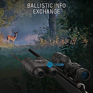 ATN Binox 4K Day&Night Smart Binoculars, Black, 4-16X