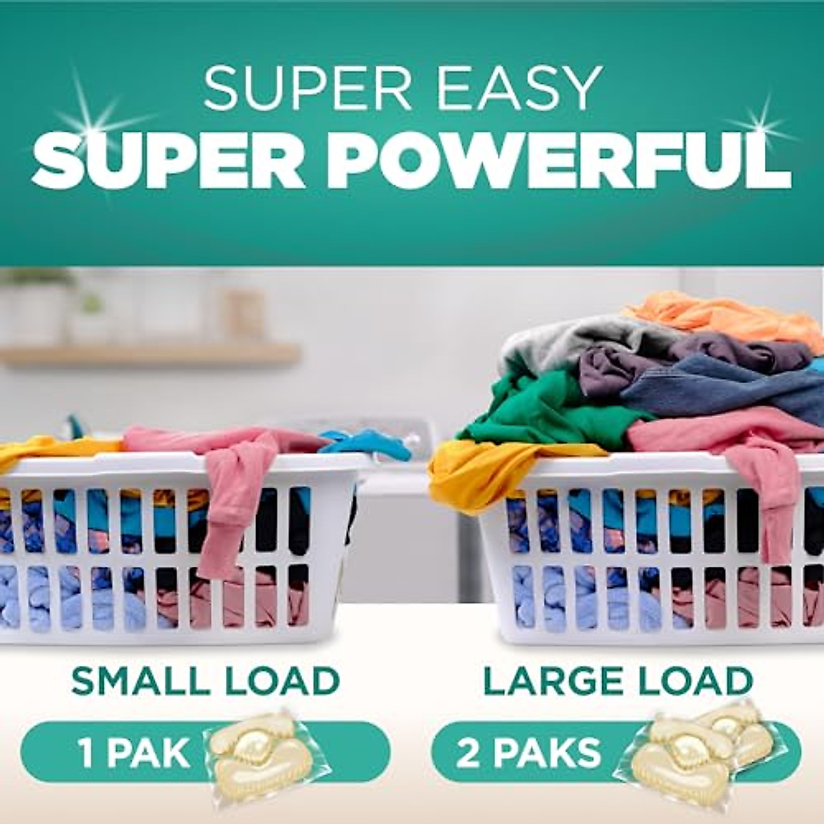 Arm & Hammer Sensitive Fresh Scent 5-IN-1 Power Paks, 42 count