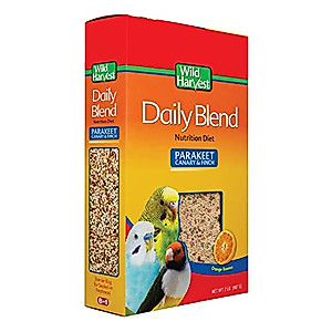 Wild Harvest Daily Blend for Parakeet, Canary, Finch & Small Birds 2lb