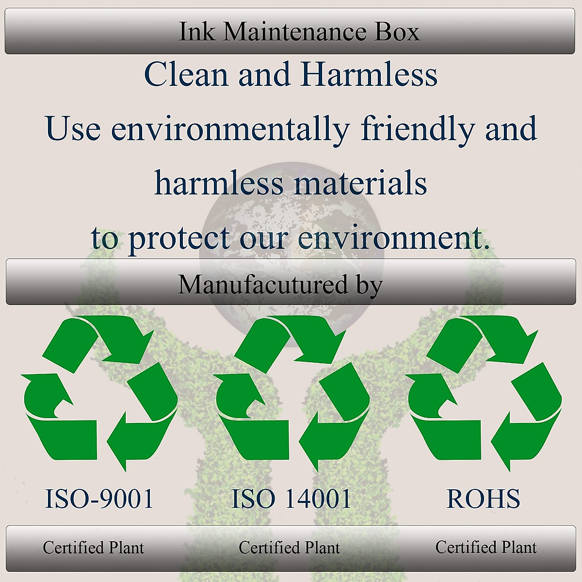 HLPRINT T3661 Ink Maintenance Box Remanufactured for Expression Photo HD XP-15000 XP-8500 XP-8600 Printer