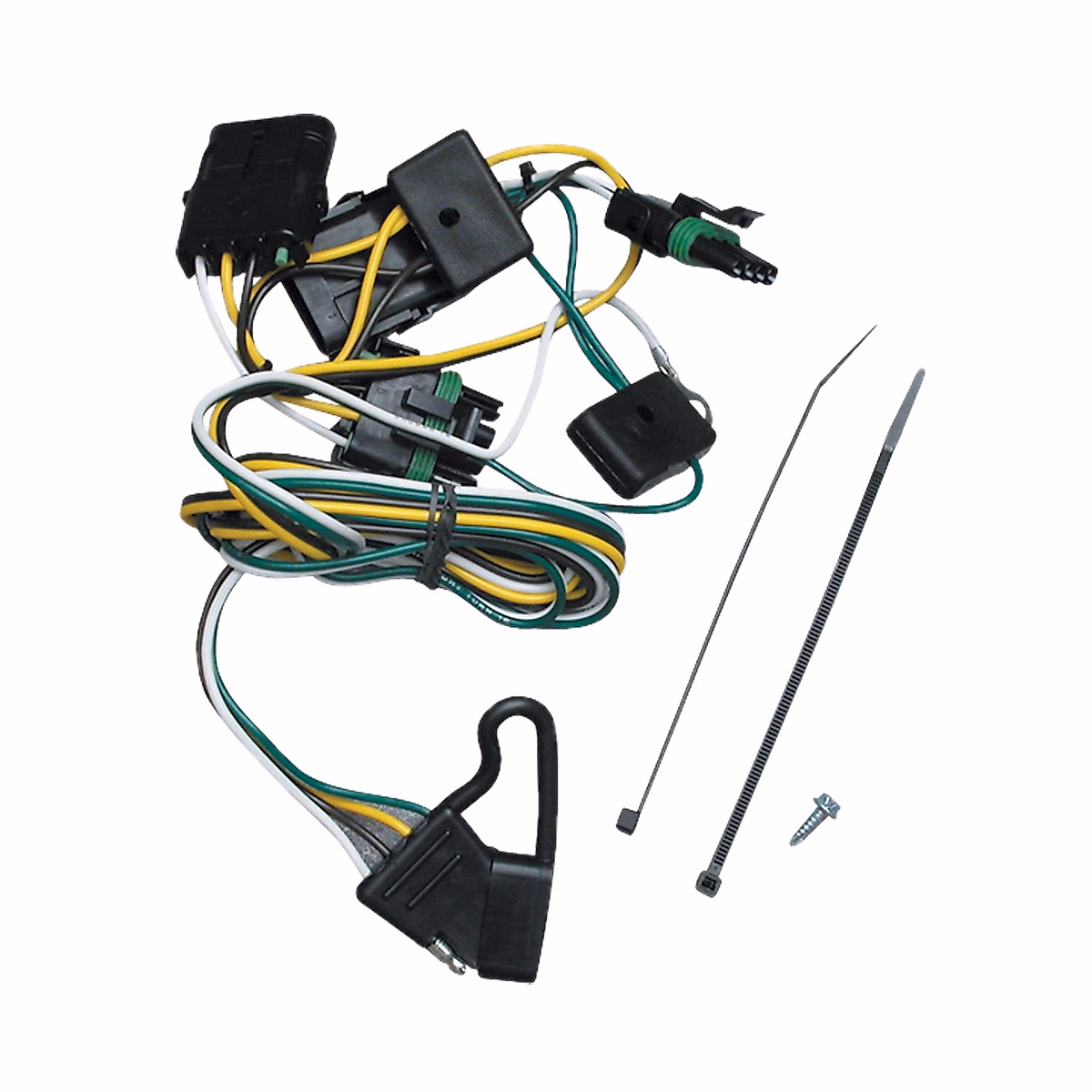 Tekonsha 118356 T-One® T-Connector Harness, 4-Way Flat, Compatable with 1997-1997 Jeep TJ, 1991-1997 Jeep Wrangler