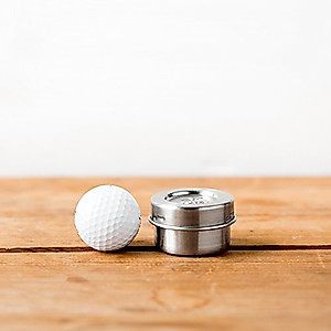 LunchBots Tiny Dips Condiment Containers - Set of 3 - Perfect Portion Cups - Spill Proof Lunch Box Sauce Container with Lid - Food Grade Stainless Steel - 1.5oz - Dishwasher Safe - Stainless Lids