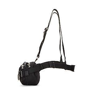 Burberry, Pre-Loved Black Nylon Cannon Belt Bag, Black