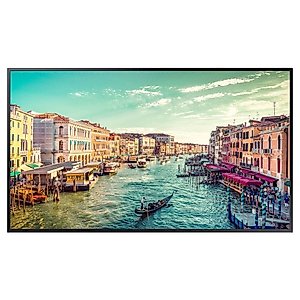 SAMSUNG 50 QM50R UHD DP/DVI/HDMI Professional Monitor, Black, LH50QMREBGCXZD