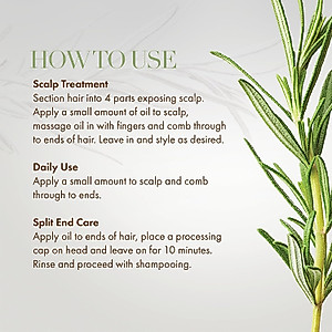 Lim-style MIELLE Rosemary Mint Scalp & Hair Strengthening Oil Model (3399-9243)